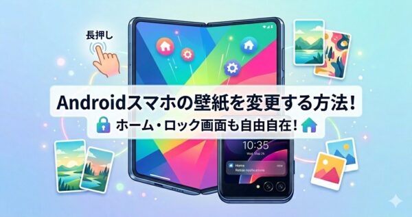 Androidスマホの壁紙を変更する方法！ロック画面も設定できる | コードライク
